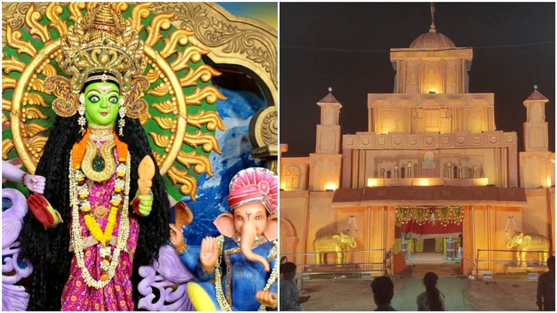 Raipur: शोलापुरी माता की भक्ति में डूबे रहवासी रविवार शाम मायके से वापस ...